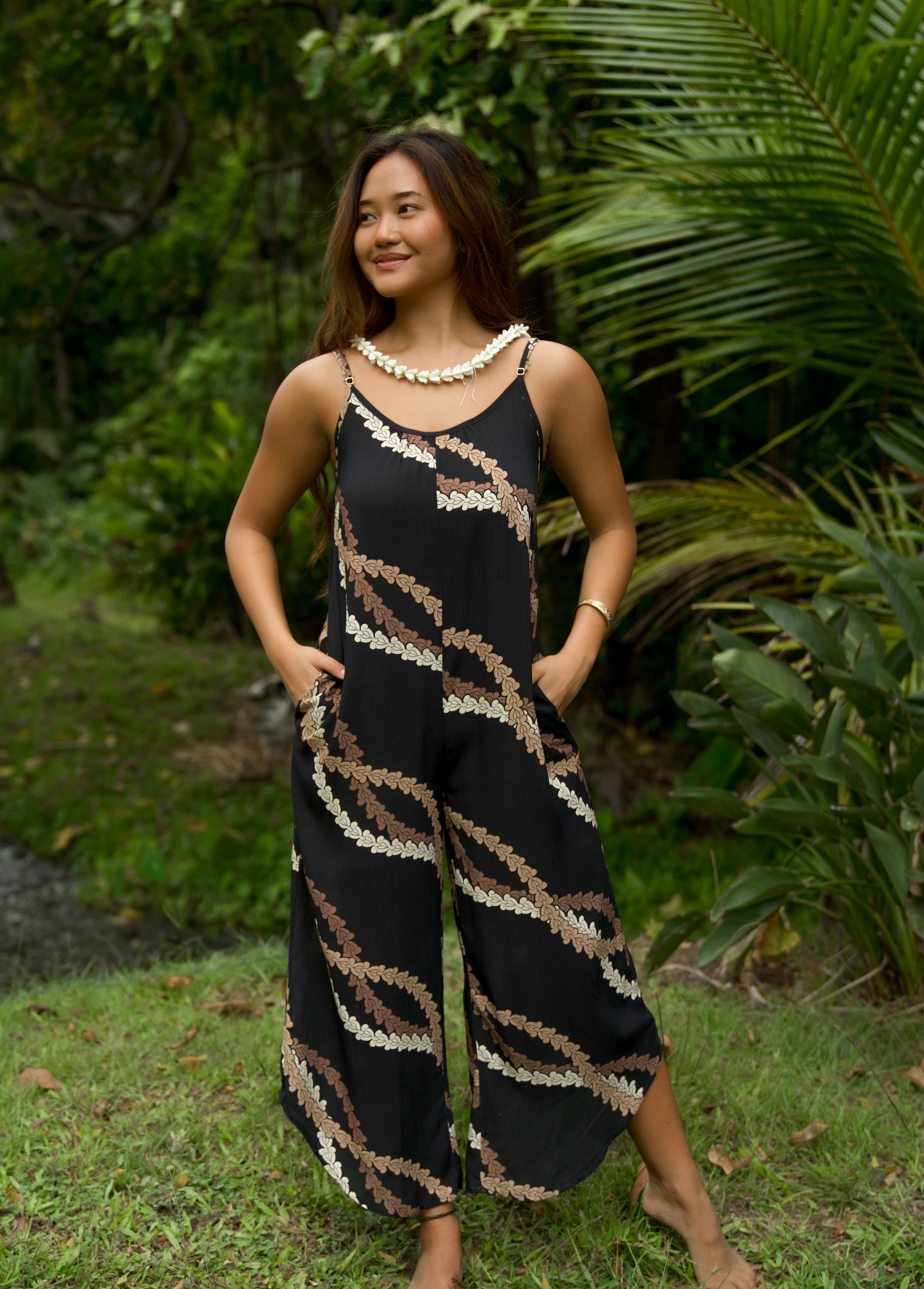 Misty Jumpsuit ~ Puakalaunu X Sand – Kalo Kini Swim